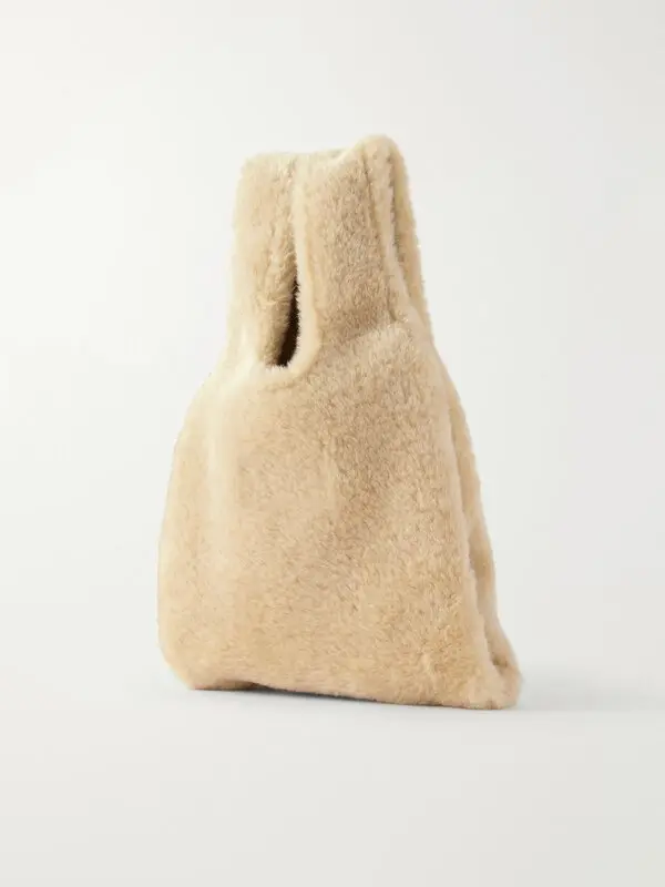 Simone Rocha Shearling-effect Shoulder Bag