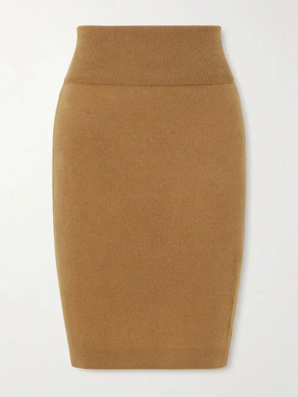 Stella McCartney Wool Midi Skirt