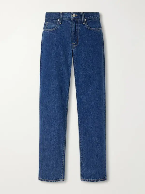 SLVRLAKE Chloe Low-rise Straight-leg Jeans