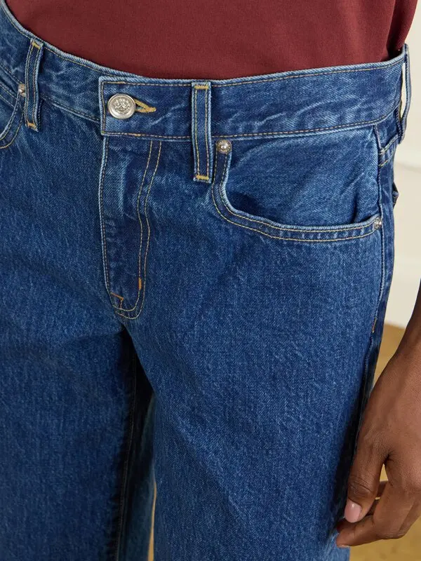 SLVRLAKE Chloe Low-rise Straight-leg Jeans