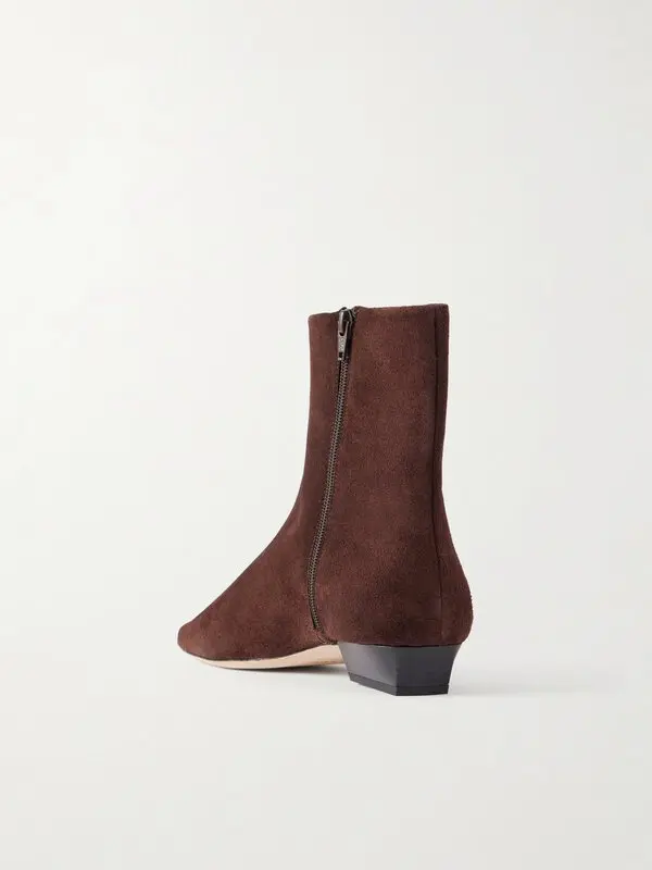 Staud Wally Suede Ankle Boots