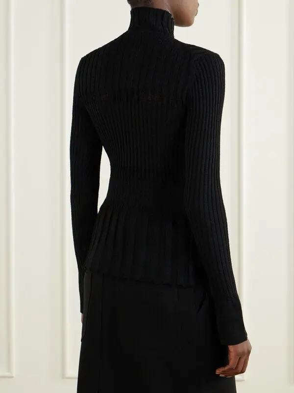 Proenza Schouler Rosario Wool-blend Turtleneck Top