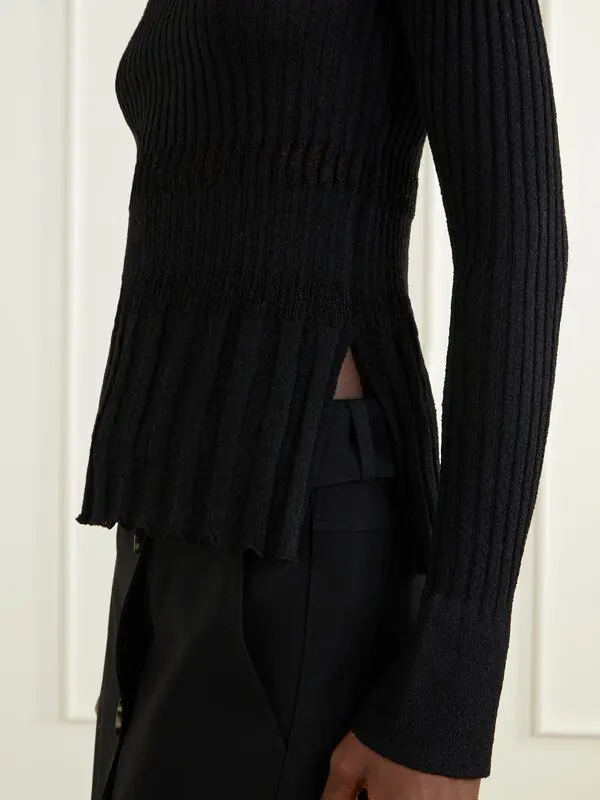 Proenza Schouler Rosario Wool-blend Turtleneck Top