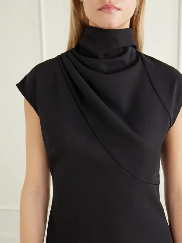 Proenza Schouler Elodine Draped Jersey Maxi Dress