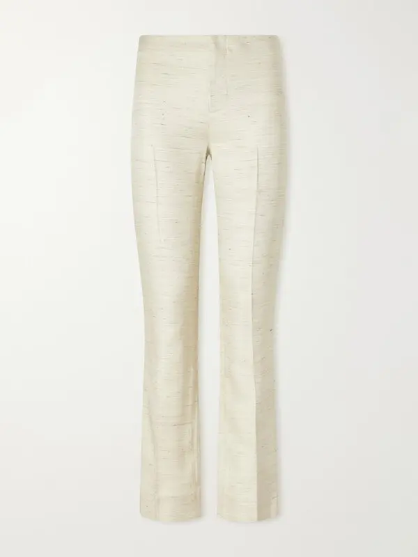 LIBEROWE Lilian Twill Straight-leg Pants