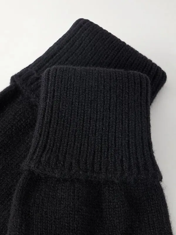 Johnstons Of Elgin Doris Cashmere-blend Gloves