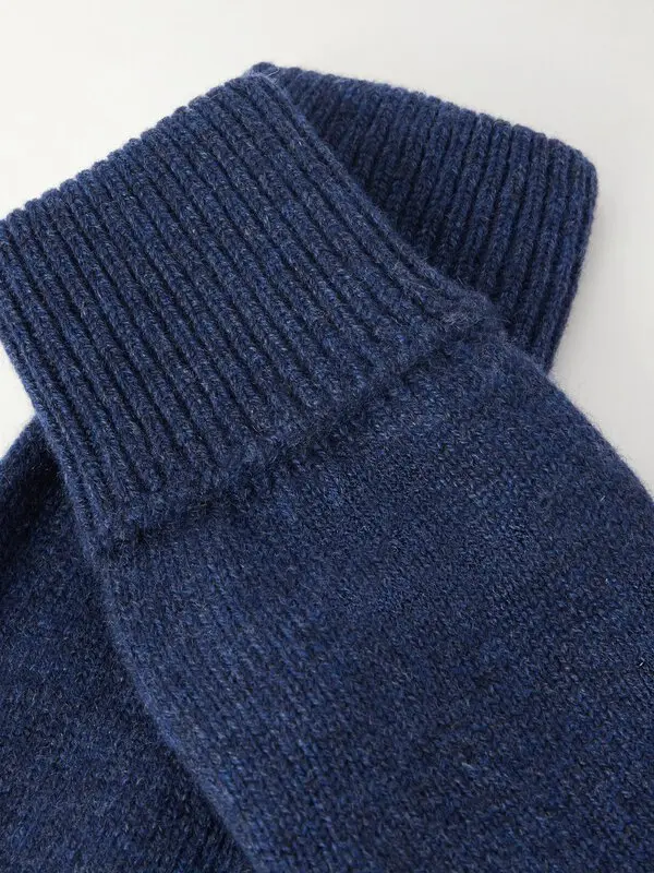 Johnstons Of Elgin Doris Cashmere-blend Gloves