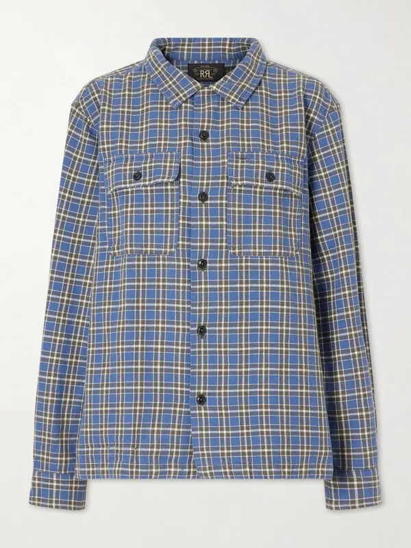 Ralph Lauren Matlock Camp Checked Cotton-twill Shirt