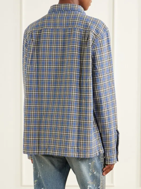 Ralph Lauren Matlock Camp Checked Cotton-twill Shirt