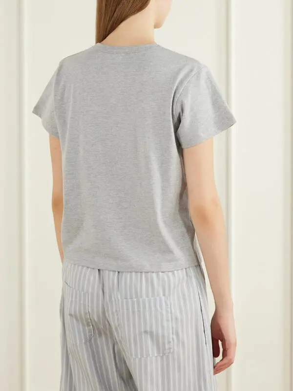 LESET Margo Cotton-jersey T-shirt