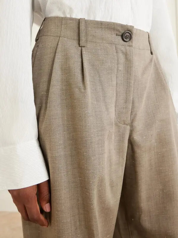 Our Legacy Wool-blend Wide-leg Pants