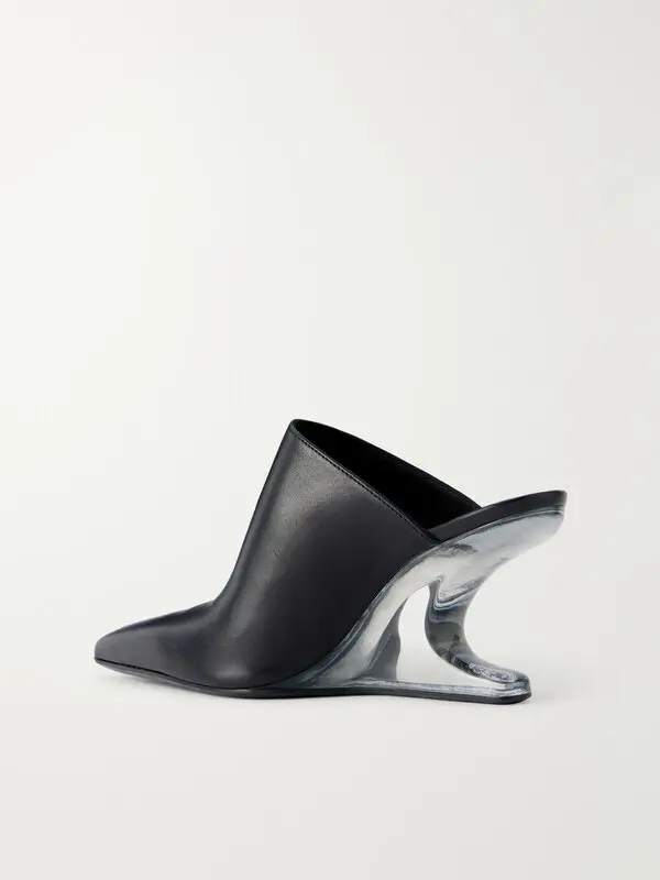 Rick Owens Cantilever Leather Pumps