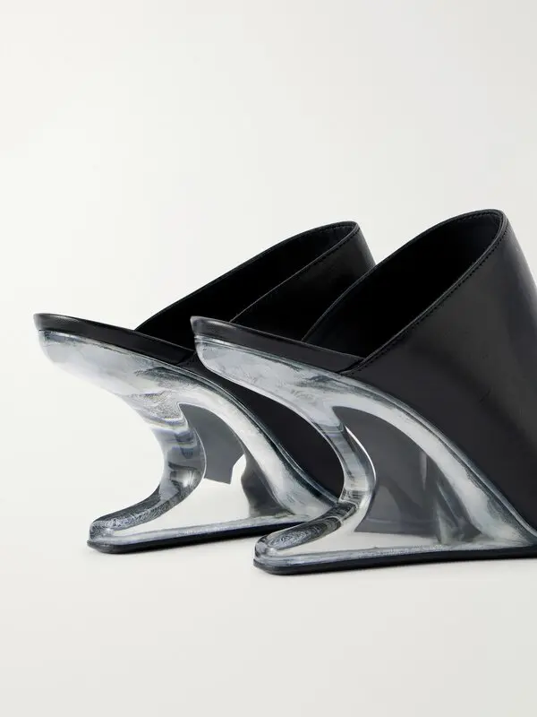 Rick Owens Cantilever Leather Pumps