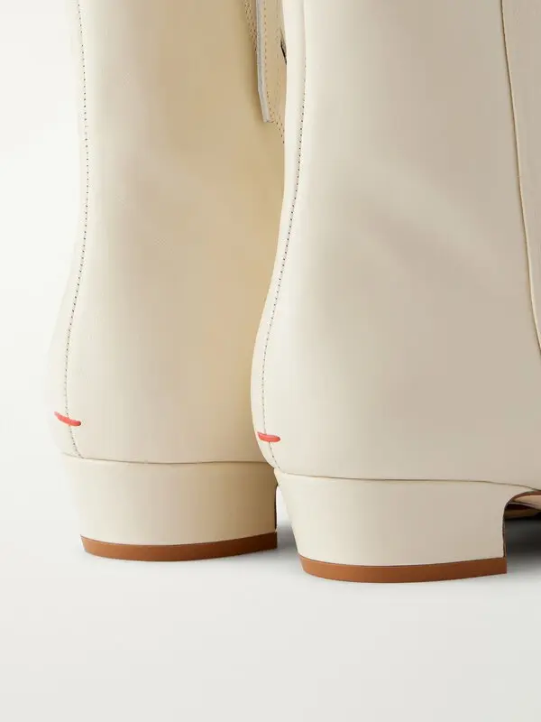 AeydĒ Lila Leather Ankle Boots