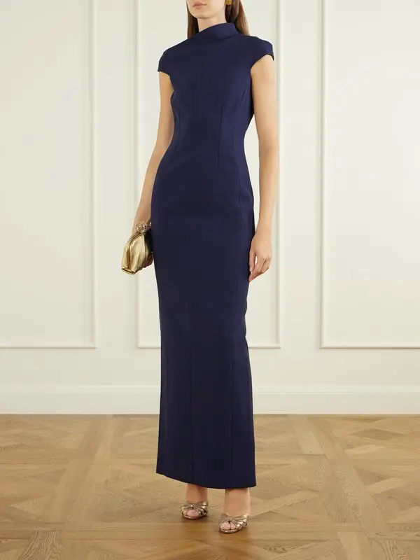 Solace London Arion Crepe Gown