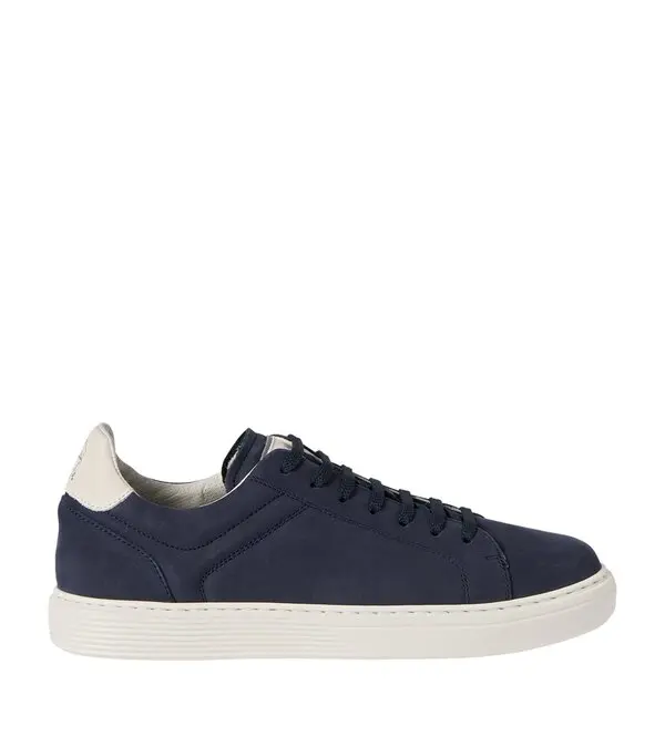 Brunello Cucinelli Suede Lace-up Sneakers