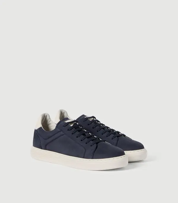 Brunello Cucinelli Suede Lace-up Sneakers