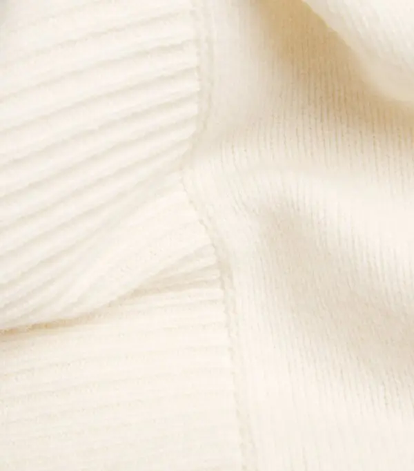 Source Unknown Wool Cape Noa Sweater - Ivory