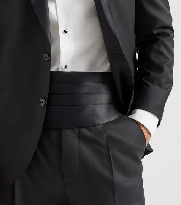 Brunello Cucinelli Cotton-silk Cummerbund