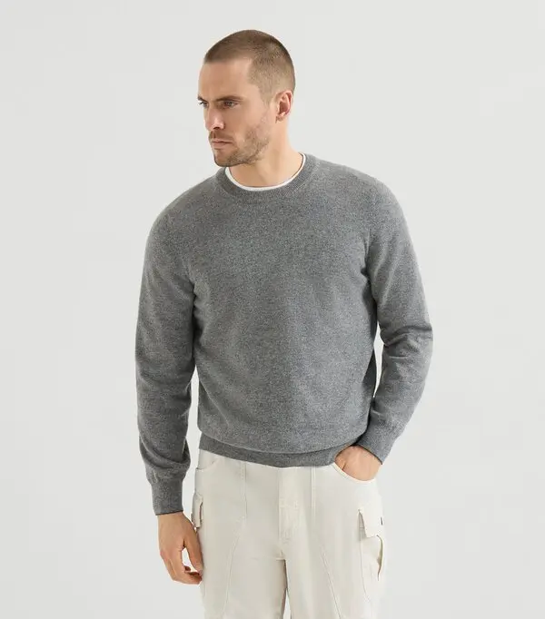 Brunello Cucinelli Cashmere Crew-neck Sweater