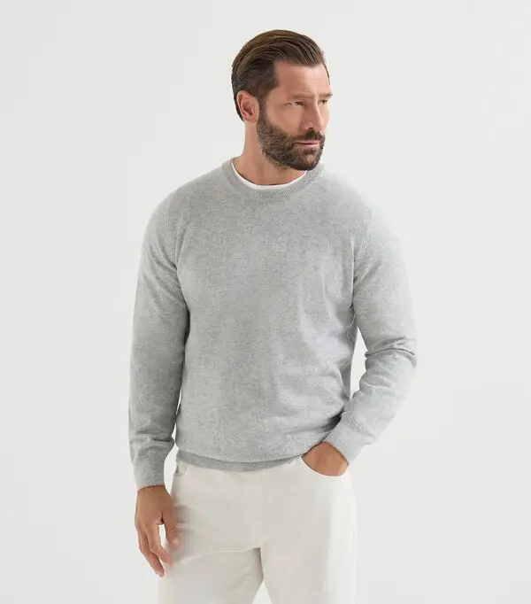 Brunello Cucinelli Cashmere Crew-neck Sweatshirt