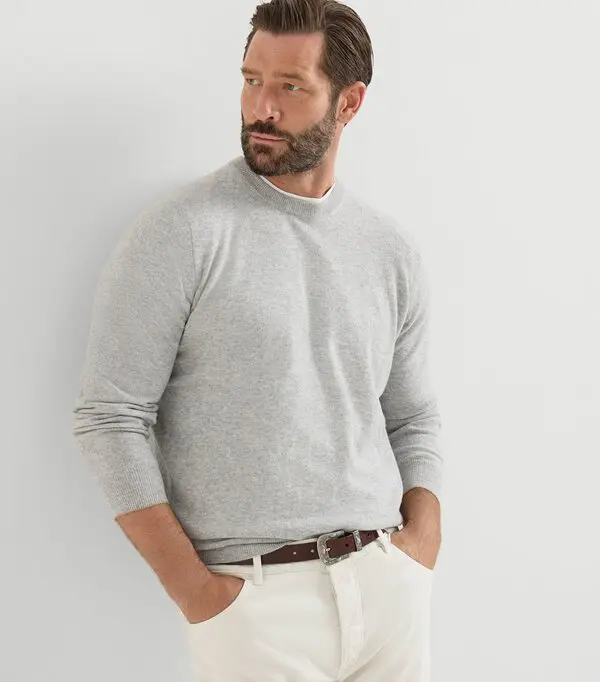 Brunello Cucinelli Cashmere Crew-neck Sweatshirt