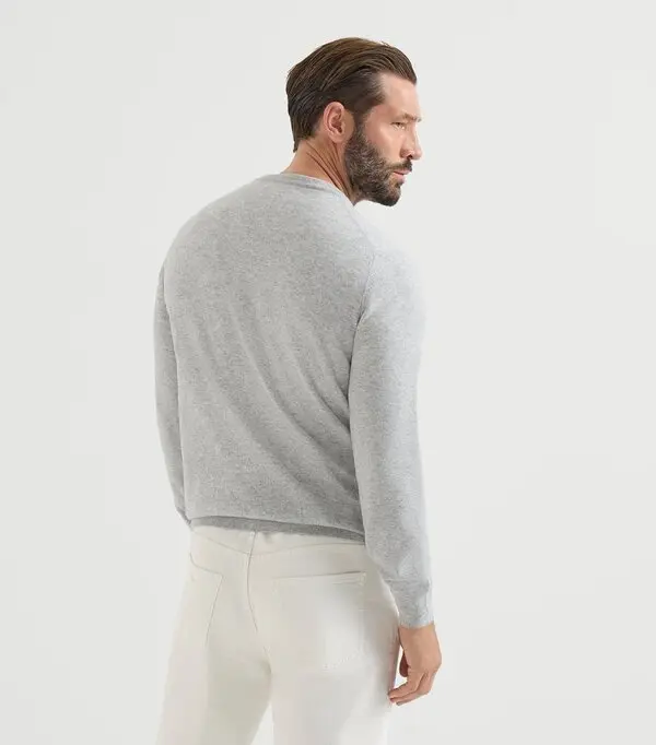 Brunello Cucinelli Cashmere Crew-neck Sweatshirt