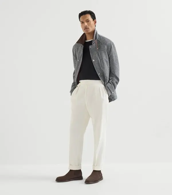 Brunello Cucinelli Cashmere-silk Crew-neck Sweater