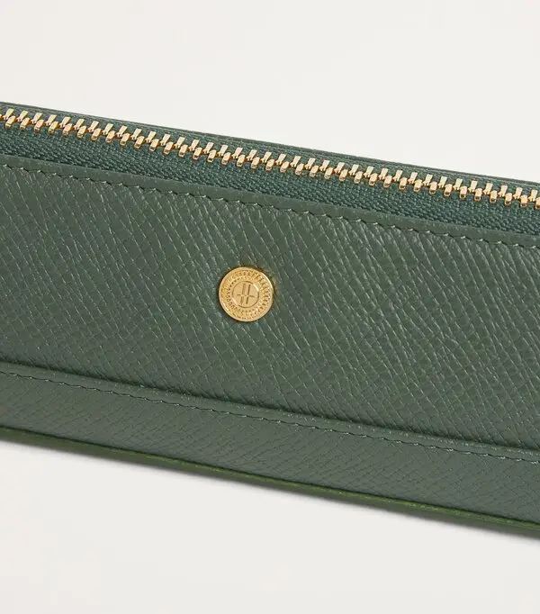 Harrods Slim Leather Pencil Case