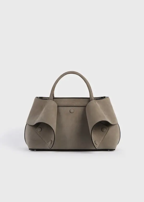 TOTEME Mercer Nubuck Tote - Rock
