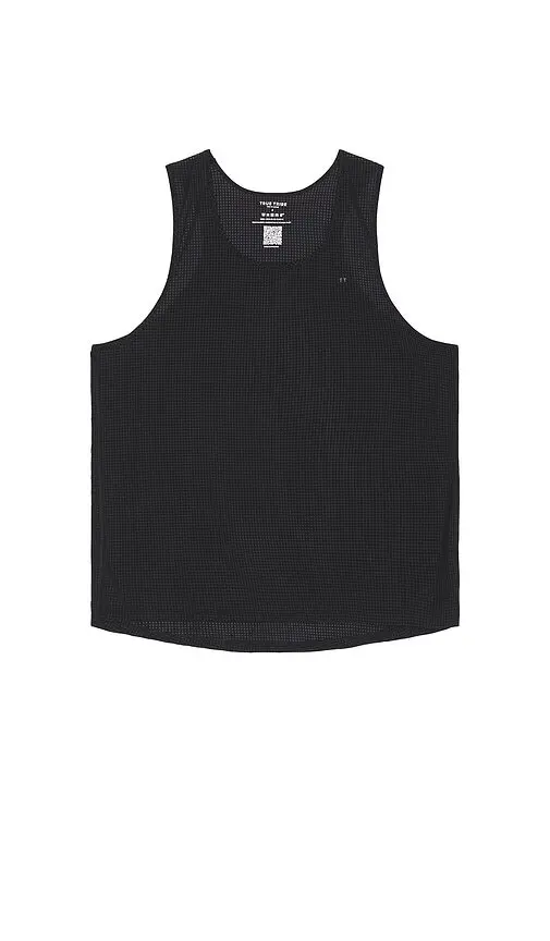 TRIBE AND TRUE Rapha Ref Tank Top - Black