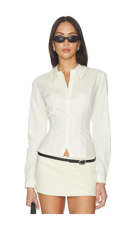MIMCHIK Waldorf Shirt - Ivory