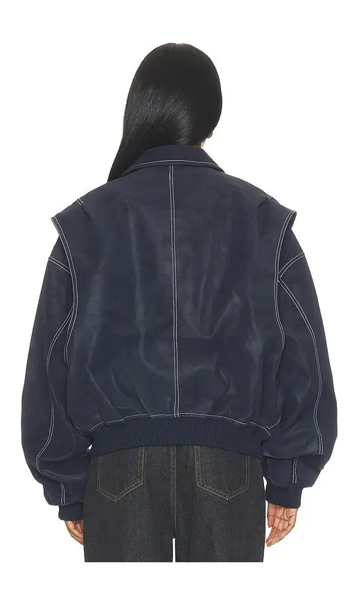Lioness Vista Bomber Jacket In . Also - Navy