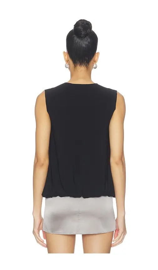 Norma Kamali Babydoll Top In . Also