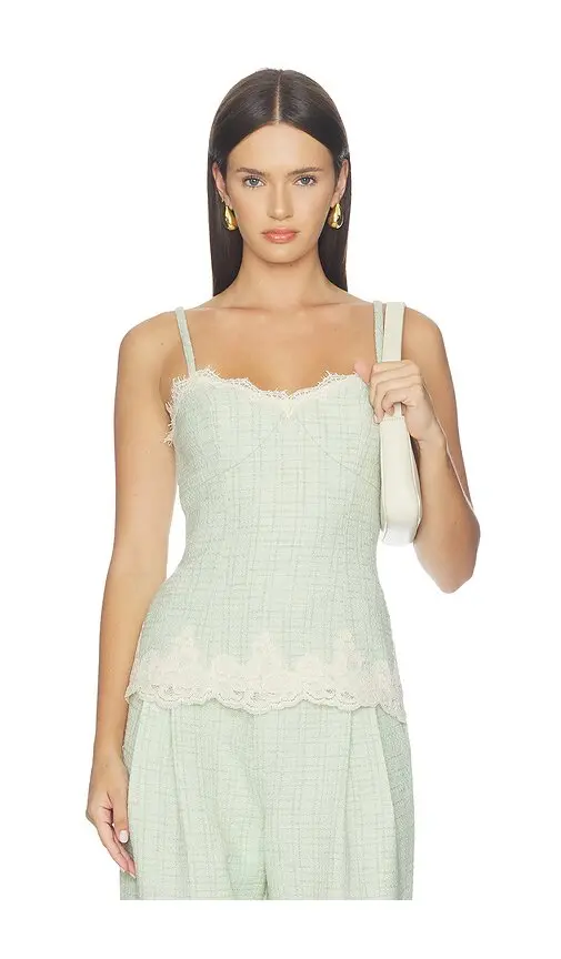 MAUDE CLUB Gabby Top In . Also