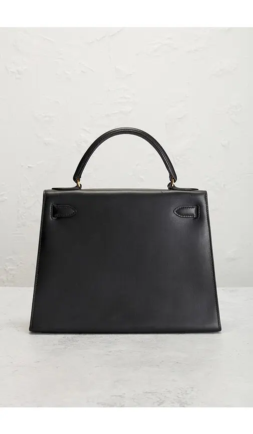 FWRD RENEW Hermes 1976 Box Kelly 28 Handbag