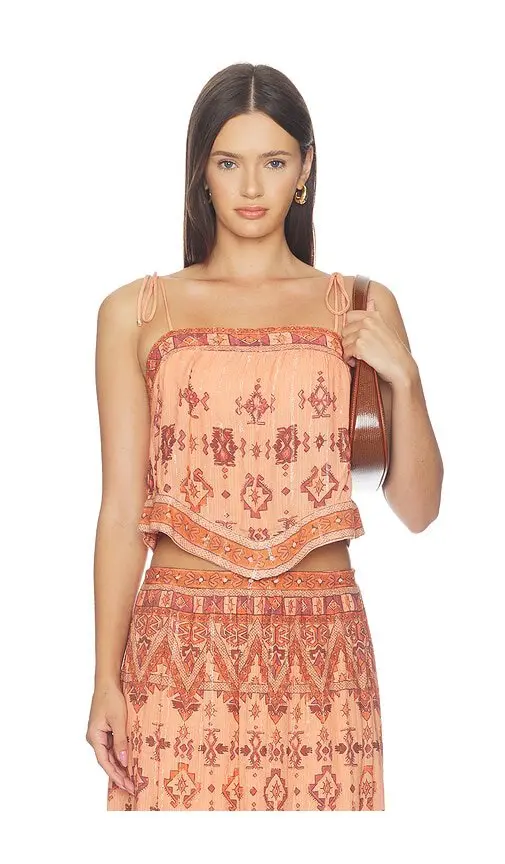 Ba&sh Zelie Top In . Also - Coral