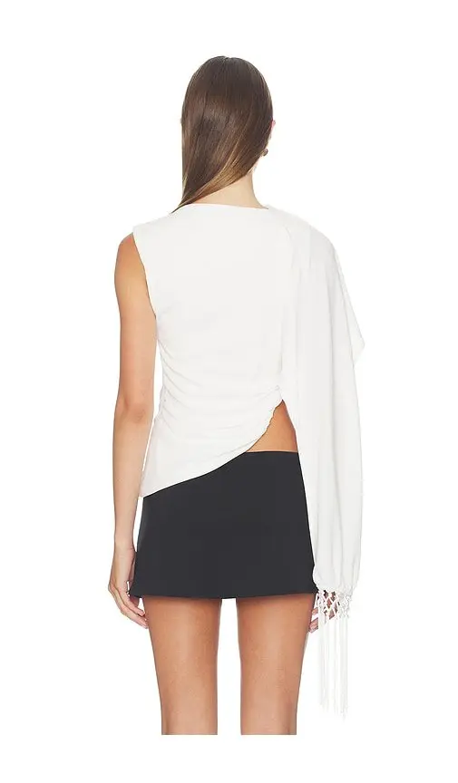 Superdown X Blake Evin Arie Fringe Top In . Also