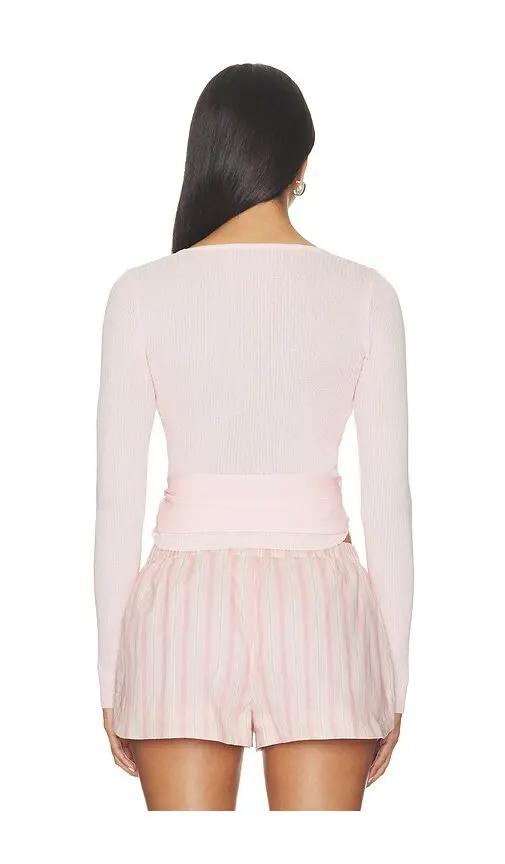 MORE TO COME Calico Knit Top