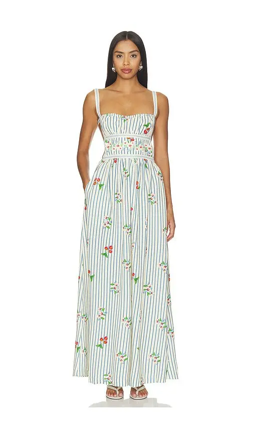 Agua Bendita Ameli Basket Dress In . Also