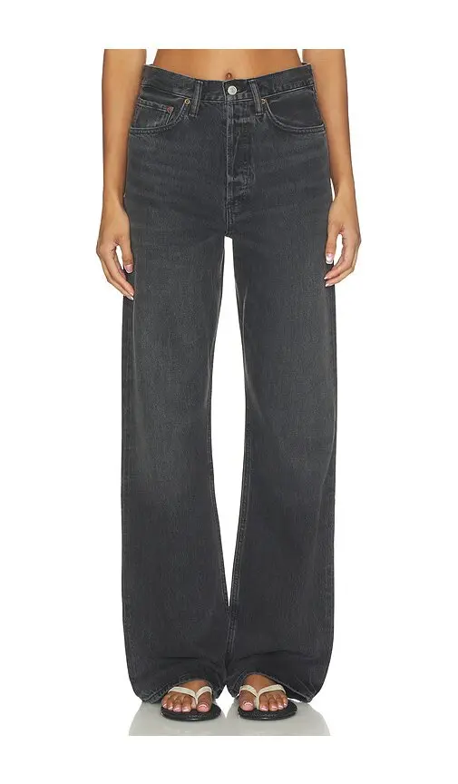 AGOLDE Vintage Loose Jean In . Also - Black