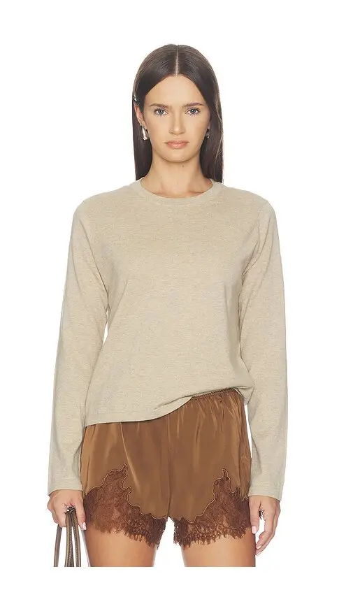 Rails Cotton Cashmere Long Sleeve Tee In . Also