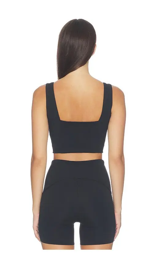 Spanx Get Moving Cropped Square Neck Shelf Tank Top In . Also