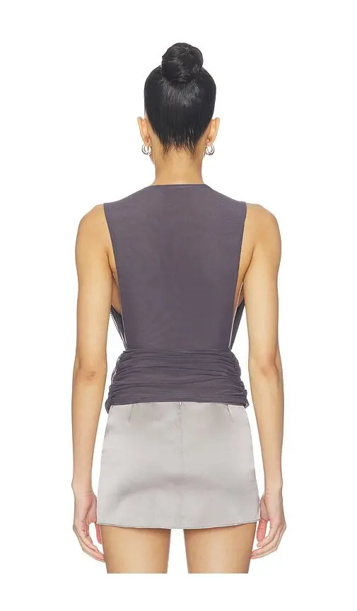 Superdown Brooks Drape Top In . Also