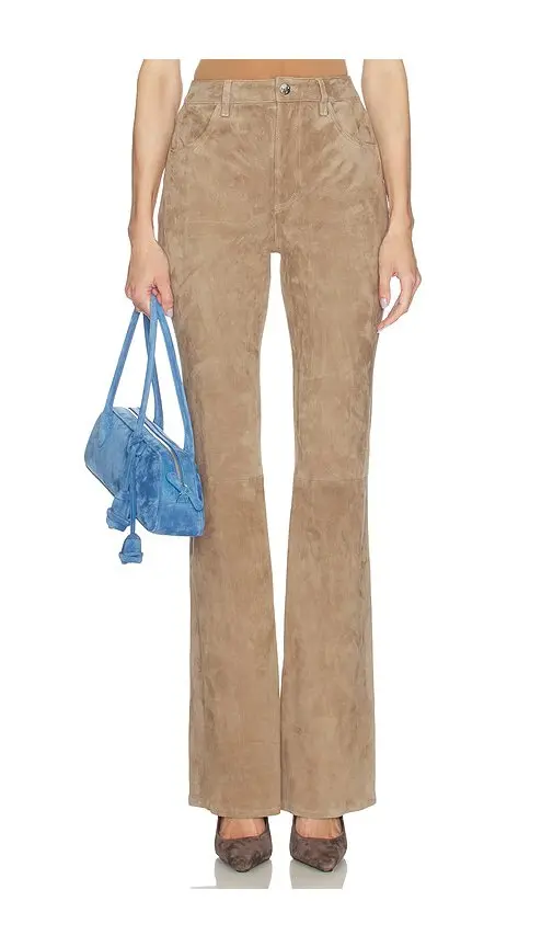 Sprwmn 5 Pocket Micro Flare Pant In . Also