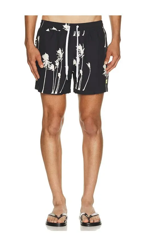 DUVIN DESIGN Hurricane Palm Swim Short