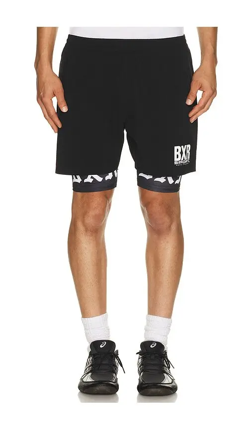 BORN X RAISED Bxr Sport: On The Turf Shorts In . Also - Black