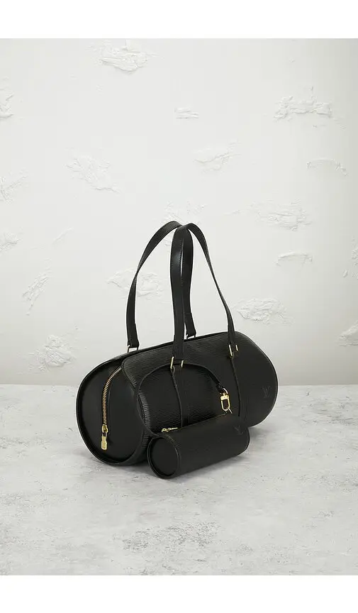 FWRD RENEW Louis Vuitton Epi Soufflot Handbag And Mini Set
