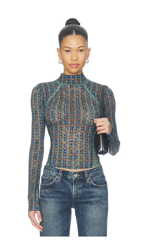 Free People Lyric Long Sleeve Top In . Also