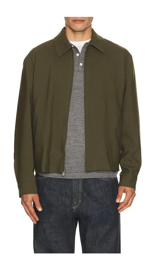 Simkhai Sidney Blouson Jacket - Olive
